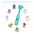 Brusheez Children's Elephant Electric Toothbrush Set - Battery Operated ...