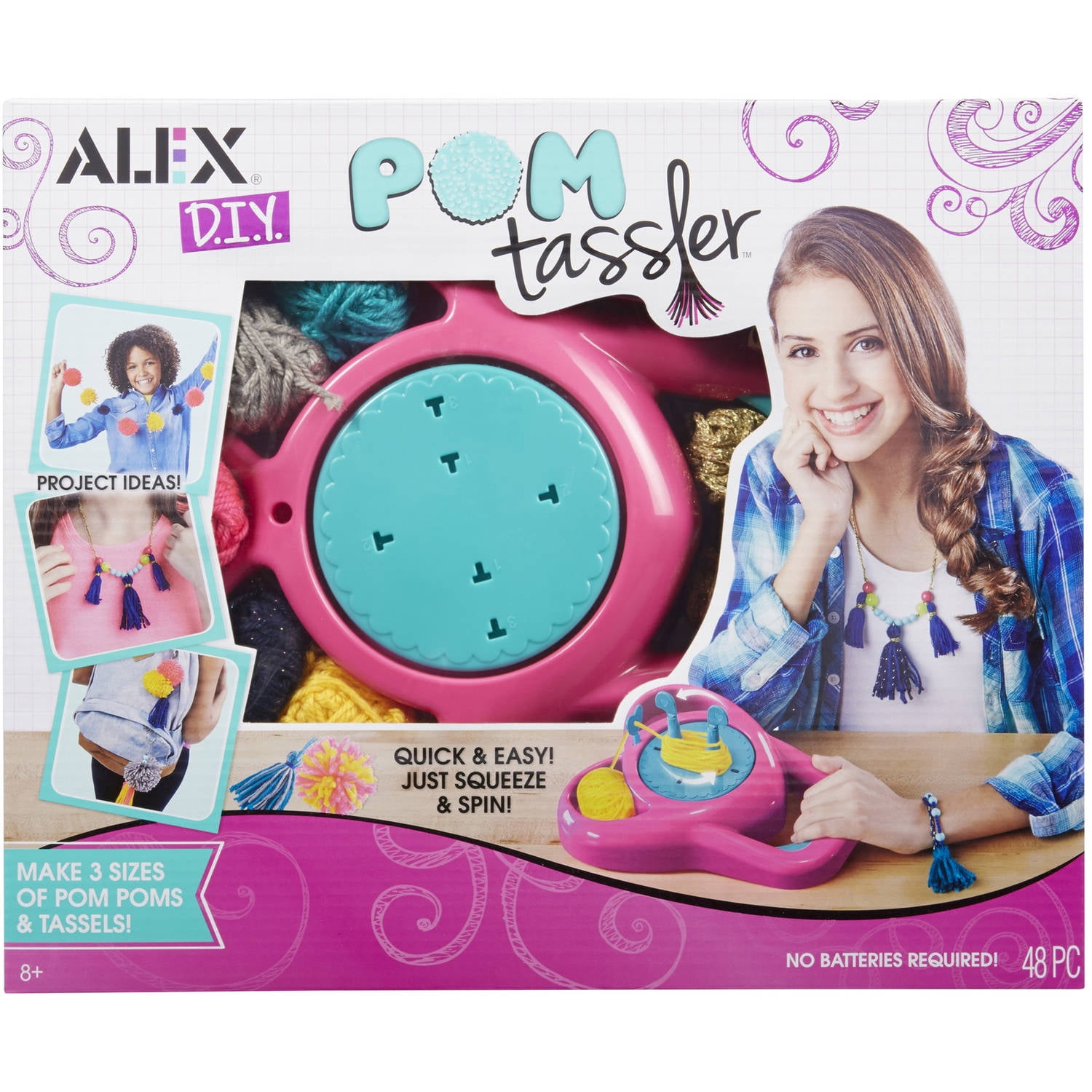 ALEX DIY Pom Tassler - Walmart.com
