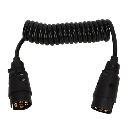 2m Trailer Light Board Extension Cable 7Pin Plug Socket Adapter for ...