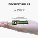 OLIGHT Baton 4 Rechargeable EDC Flashlight, LED Light 1300 Lumens with ...