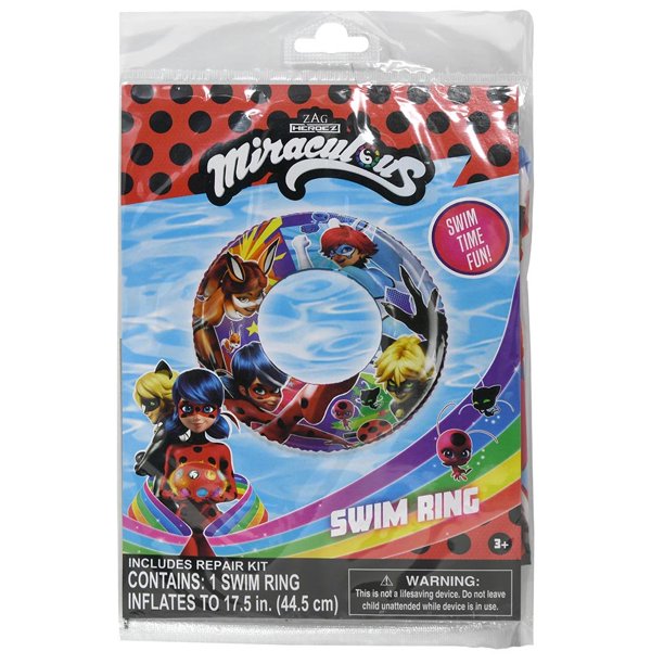 Miraculous Ladybug Inflatable Swim Ring- 2 PACK - Walmart.com