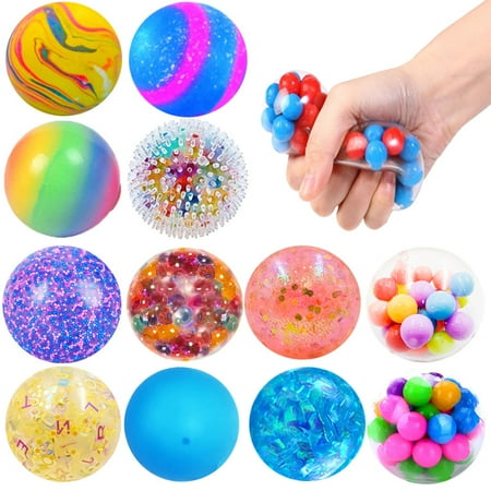 Sensory Stress Balls Set , Squishy Stress Ball,12 Pack Stress Relief ...
