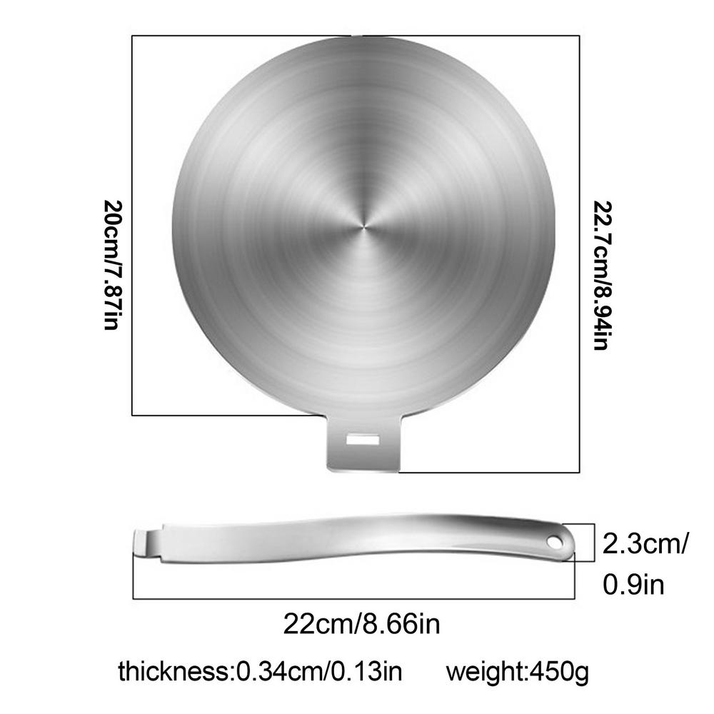 Buy Ksruee Simmer Ring Heat Diffuser Stainless Steel Induction Diffuser ...