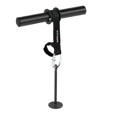 Titan Fitness 60 LB Rubber Straight Fixed Barbell, Pre-Loaded Weight ...