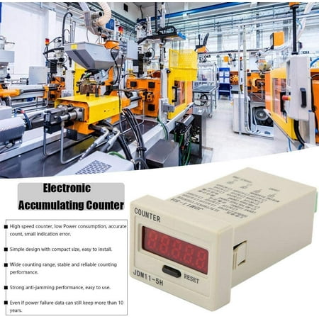 Anti Jamming LCD Digital Tally Counter, Electronic Counter, Plastic ...