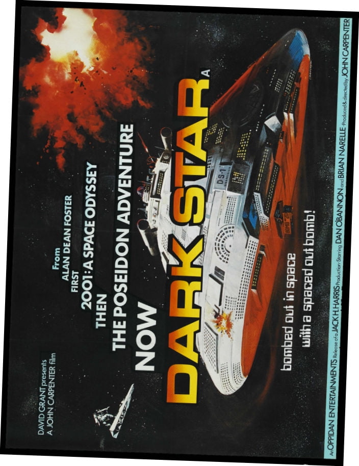 Darkstar Movie Poster Reprint 27inx40in for any room 27x40 Multi-Color ...