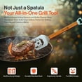 Stainless Steel Grill Spatula for Outdoor Grill, 7-in-1 BBQ Spatulas ...
