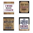 1Set Coated Paper Adhesive Sticker Wine Bottle Adhesive Label Rectangle ...