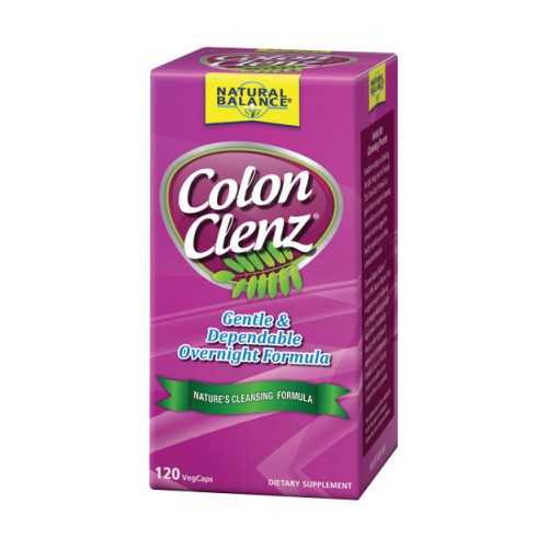 Suplemento Natural Balance Colon Clenz 120 cápsulas vegetarianas ...