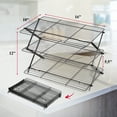 Arbelle 3 Tier Cooling Rack - Foldable, Expandable & Collapsible ...