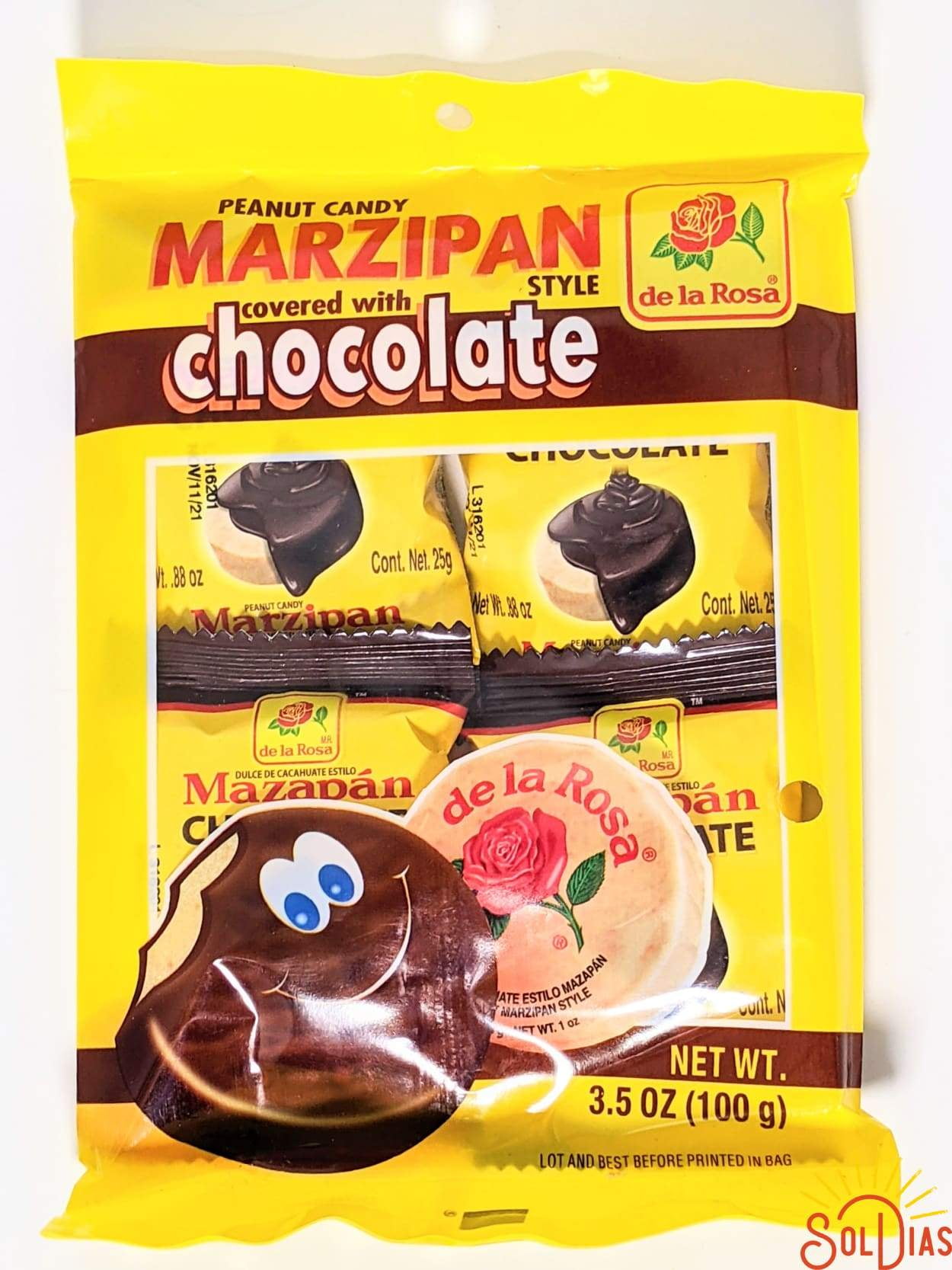 Mazapan covered in Chocolate | Mexican Chocolate - Walmart.com