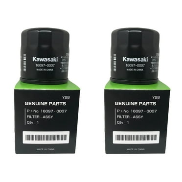 OEM Kawasaki KLX KFX KX 110 140 250 450 2-Pack Oil Filter 52010-1053 ...