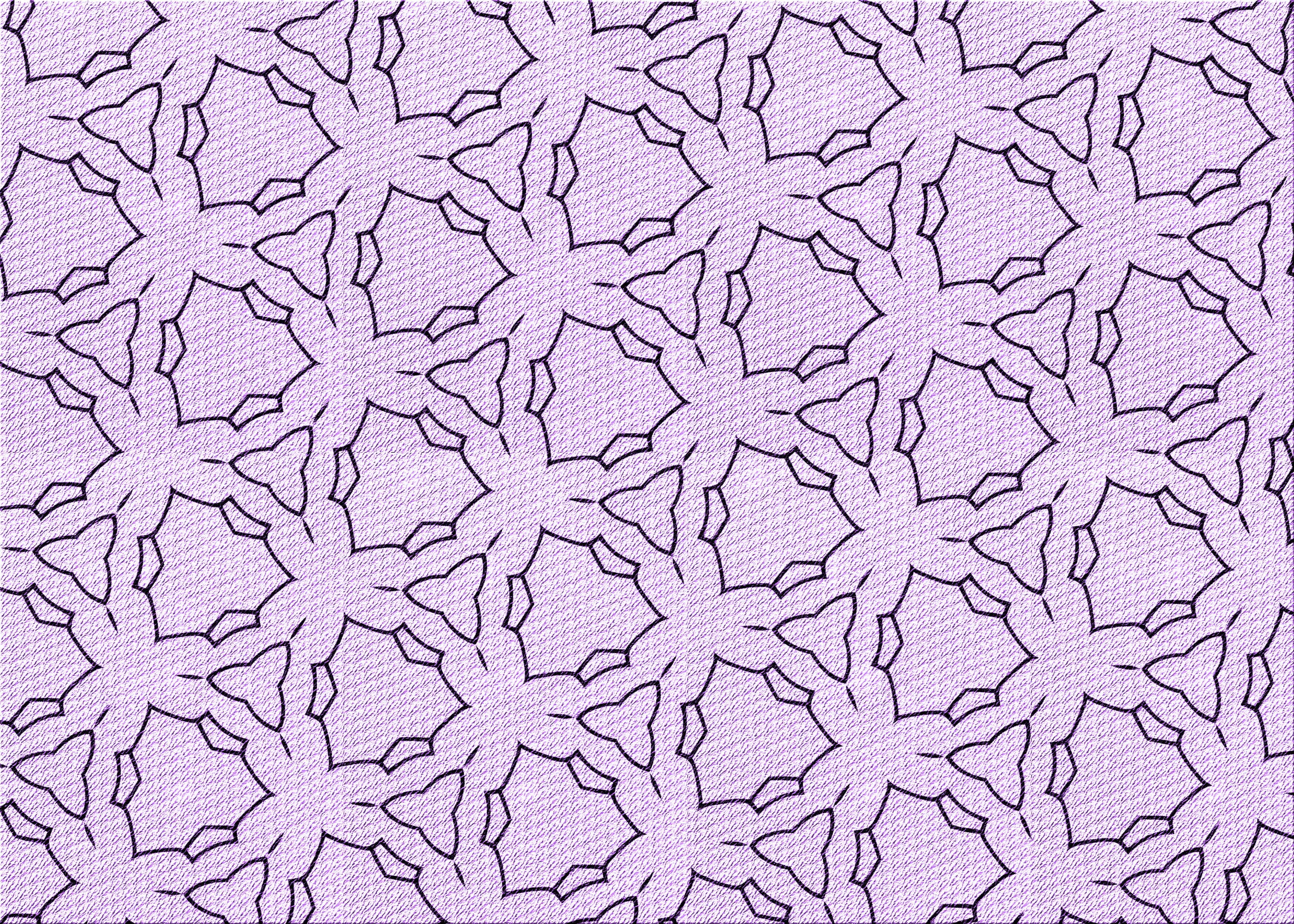 Ahgly Company Indoor Rectangle Patterned Rich Lilac Purple Area Rugs, 3 ...