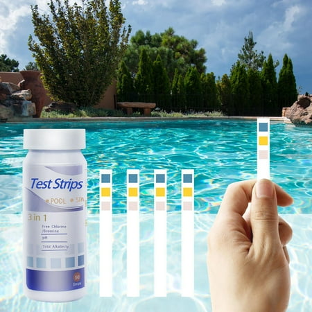 Ruidigrace Water Quality Test Paper Swimming Pool Tap Water Portable Ph ...