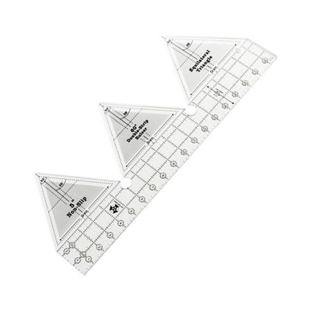 90 Degree Double Strip Ruler Patchwork Ruler 18inch DIY Ruler 18inch ...