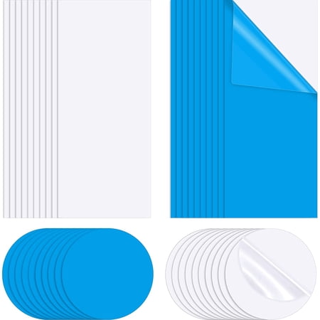 40 Pieces Repair Patches Self Adhesive Plastic Patches Repair Patches ...