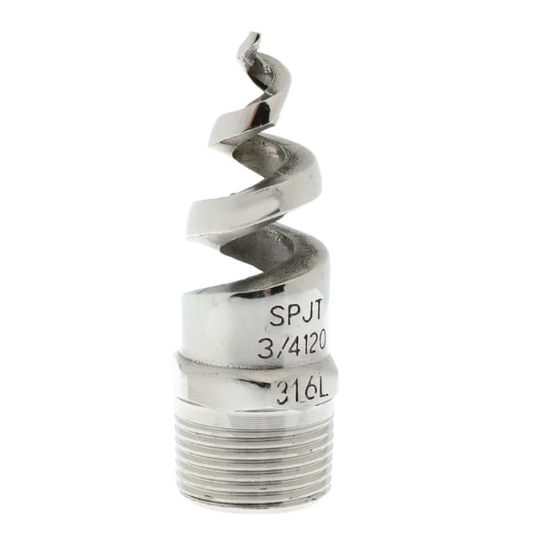 jinwen 3/4 inch Male Stainless Steel Spiral Cone Atomization Nozzle ...