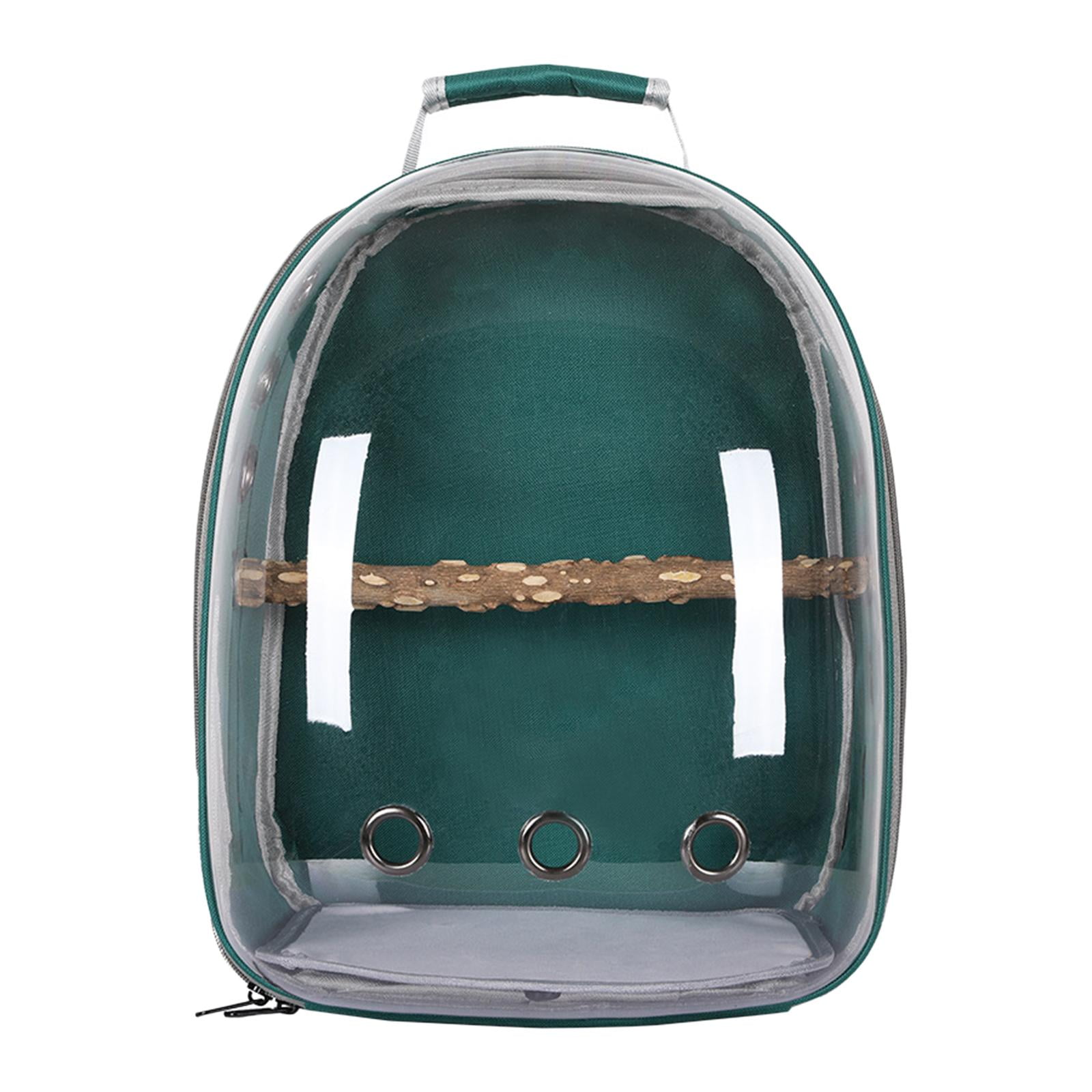 Pet Parrot Backpack Cage Travel Breathable Carrier Bird Transport Bag ...