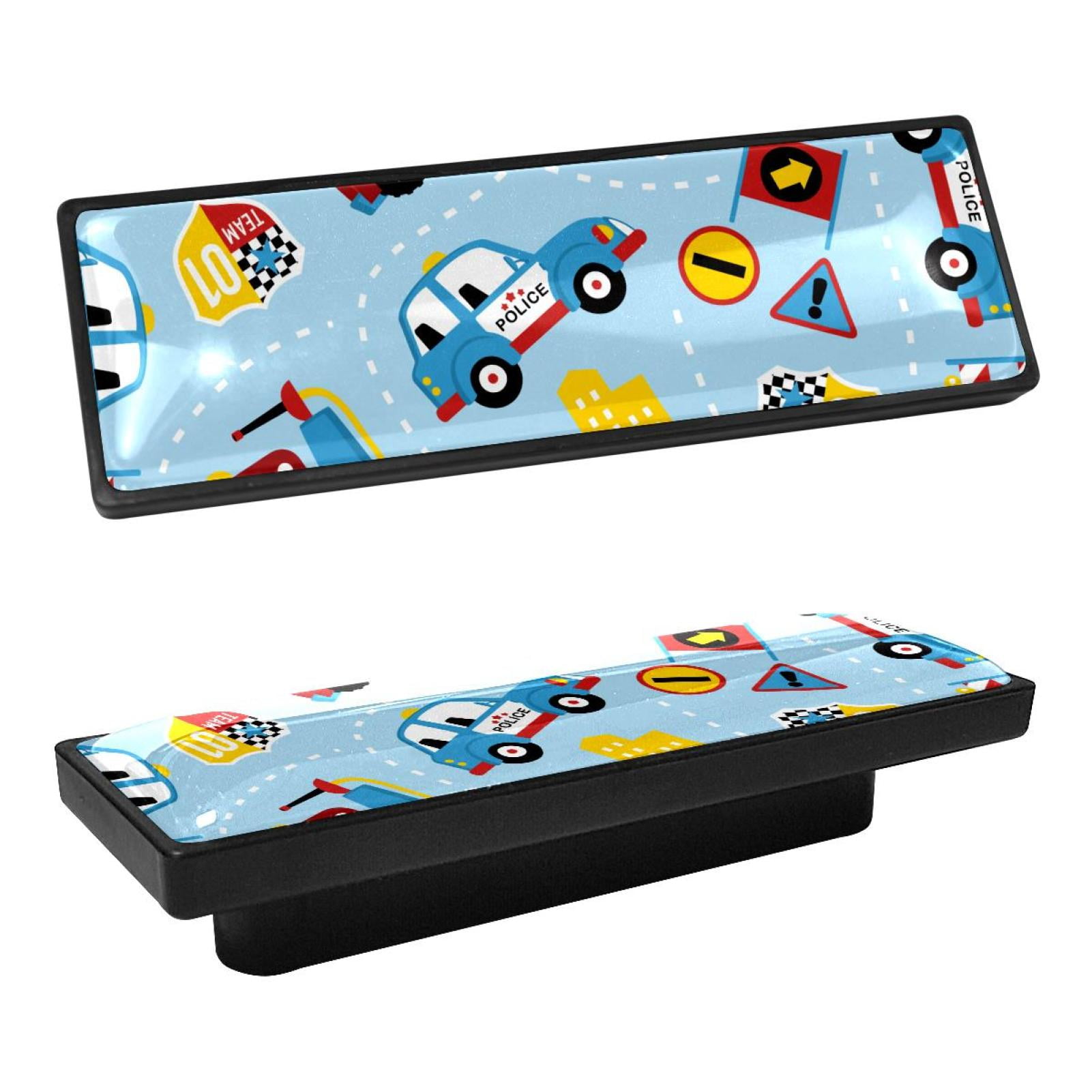 4 Pcs Rectangle Cabinet Handle Cupboard Knob Drawer Pulls Handle ...