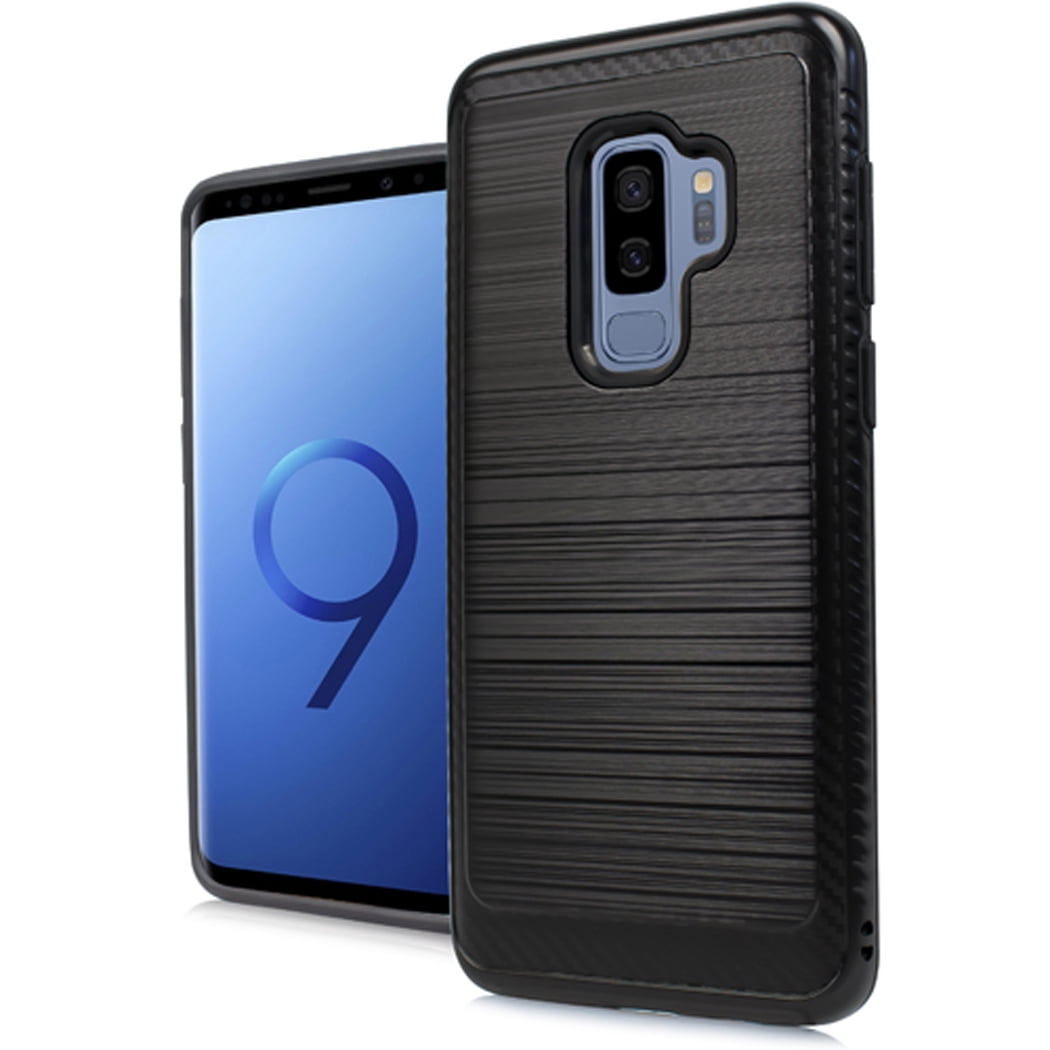 for 6.2" Samsung S9 + PLUS Galaxy S 9 + PLUS Case Hybrid Layers Phone ...