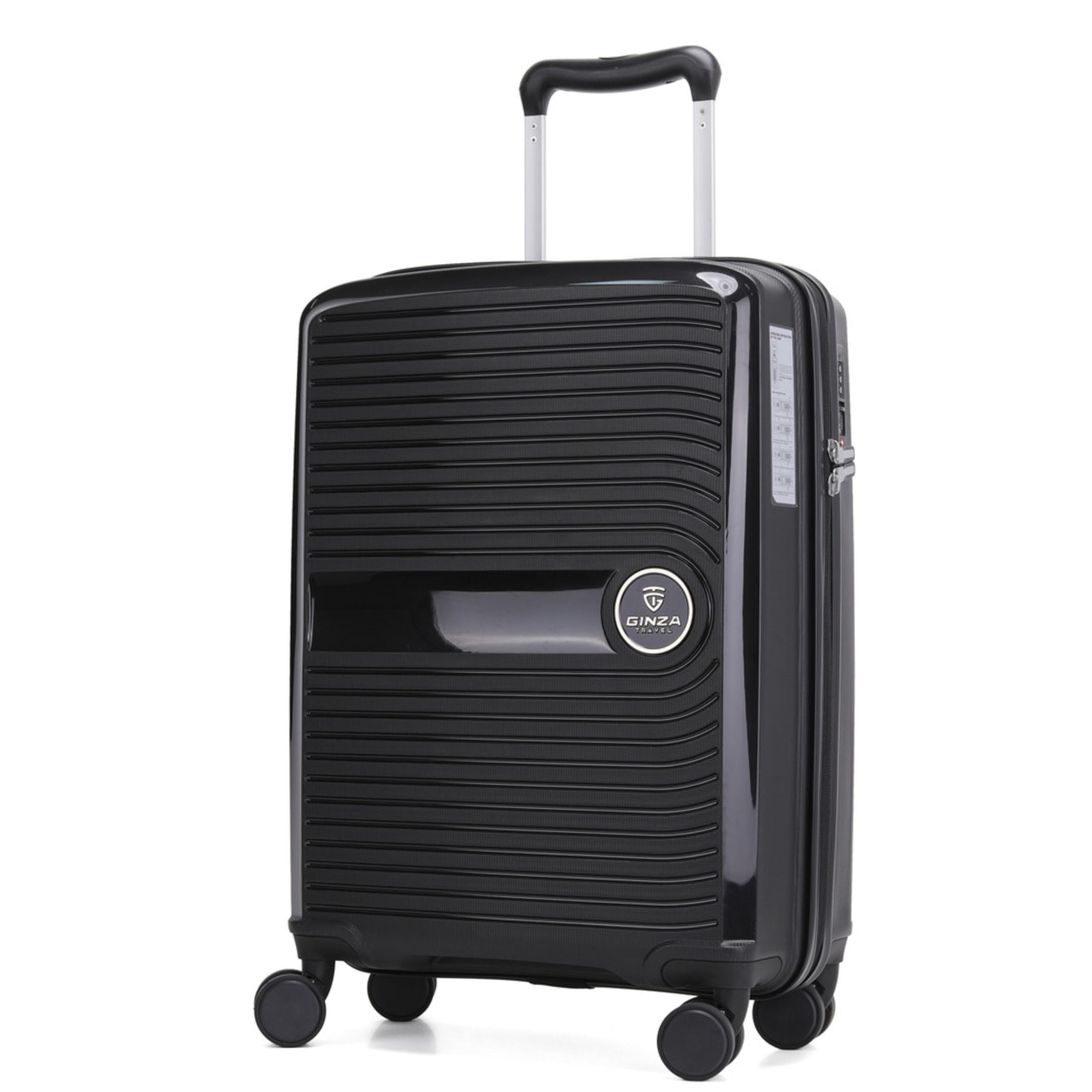 Ginza Travel 28 inch Lightweight PP Hard Shell Luggage Double Spinner ...