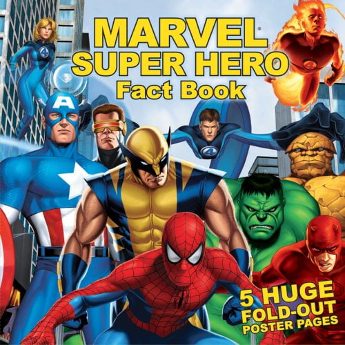 Marvel Heroes Book Pages