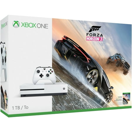 Microsoft Xbox One S 1TB Forza Horizon Bundle, White, 234-00105 ...