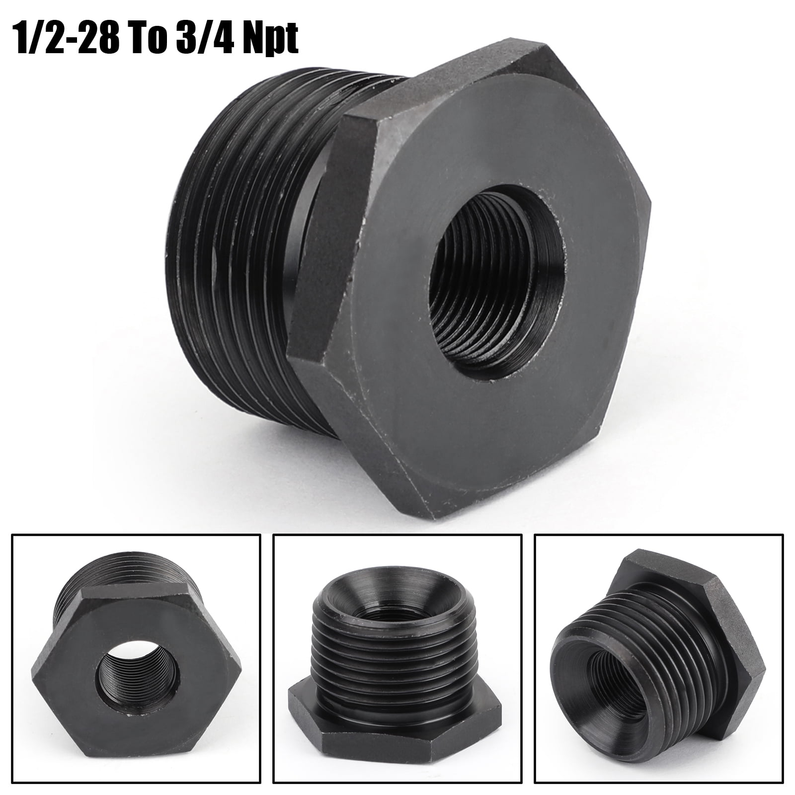 New 1 2 28 To 3 4 NPT Oil Filter Threaded Adapter Stronger Than