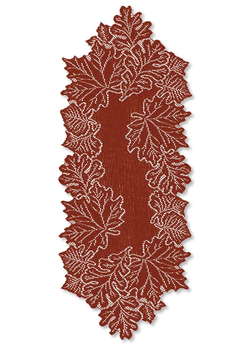 Heritage Lace AM-1436DP 14 x 36 in. Leaf Runner - Walmart.com