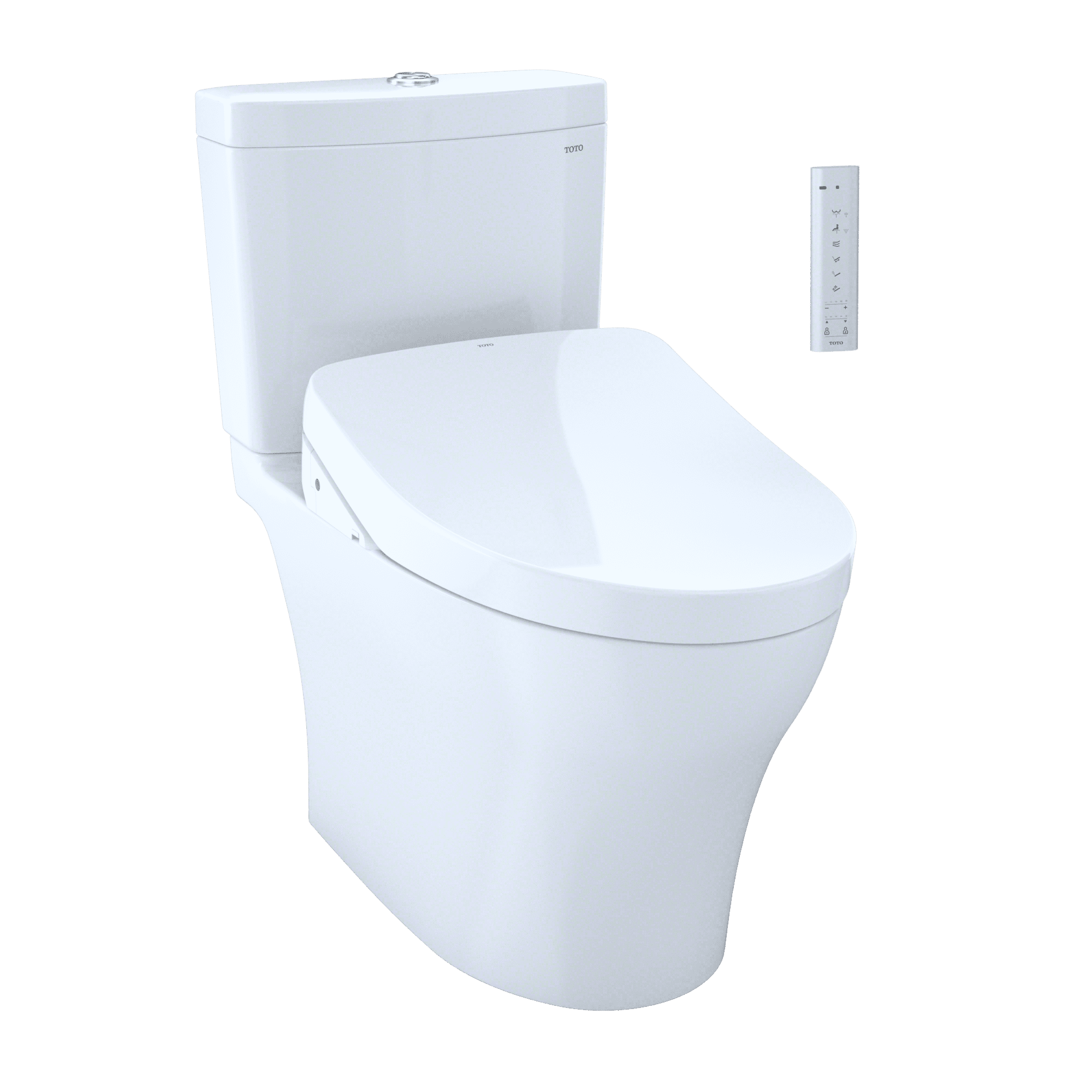 TOTO WASHLET+ Kit Aquia IV Two-Piece Elongated Dual Flush 1.28 and 0.8 ...