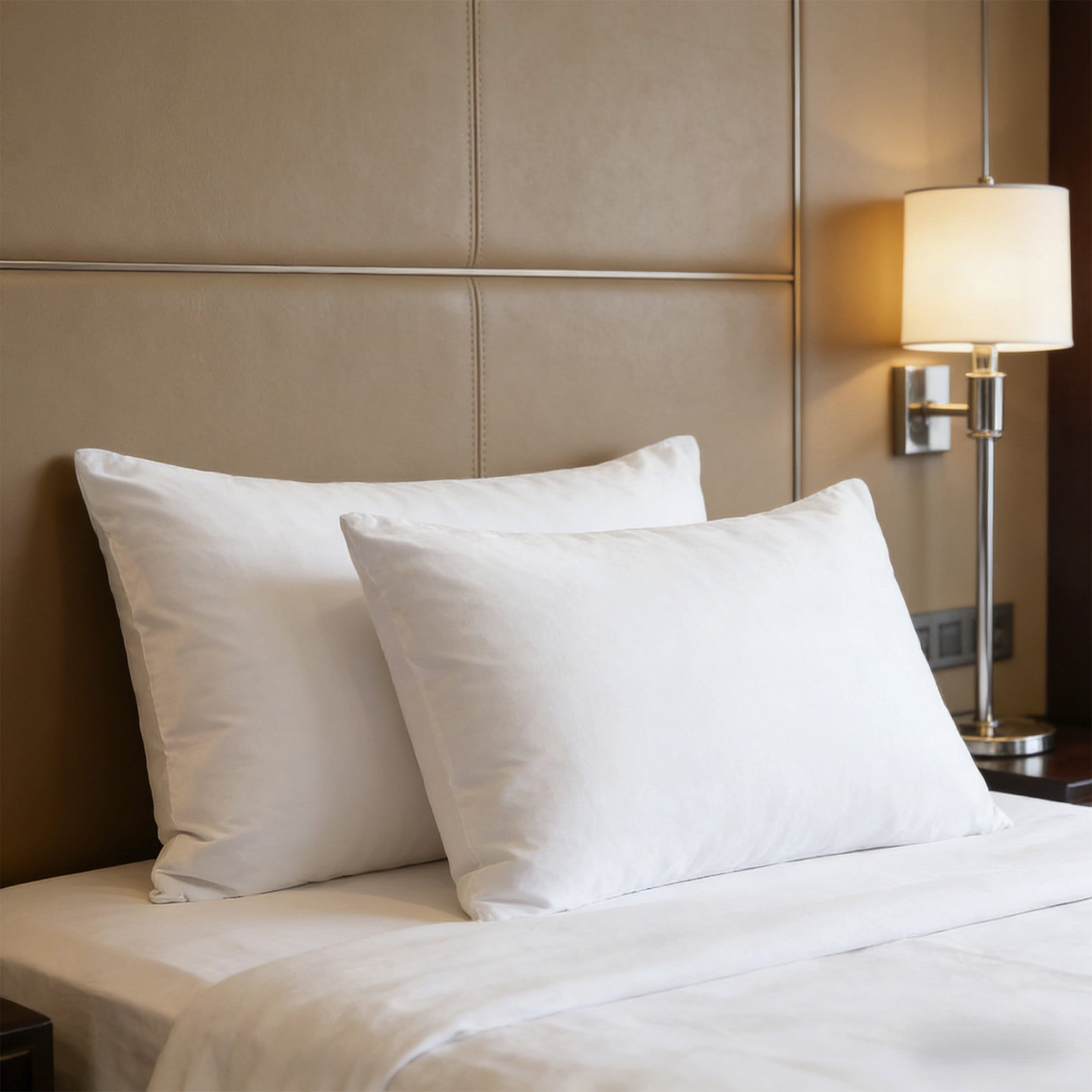 Click here for Cotton Pillowcase 2 Pack White Brushed Microfiber... prices