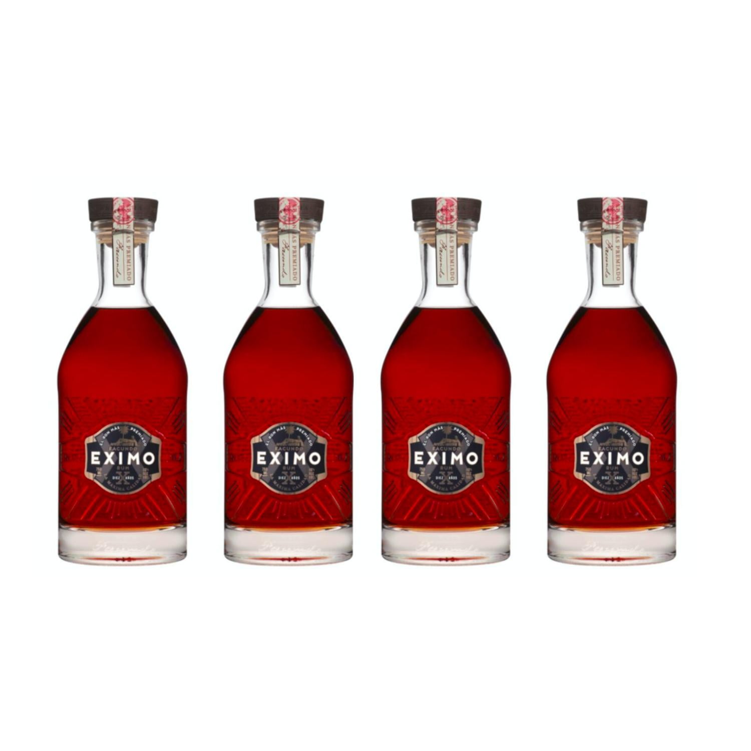 Pack de 4 Ron Facundo Eximo 700 ml Eximo | Walmart en línea