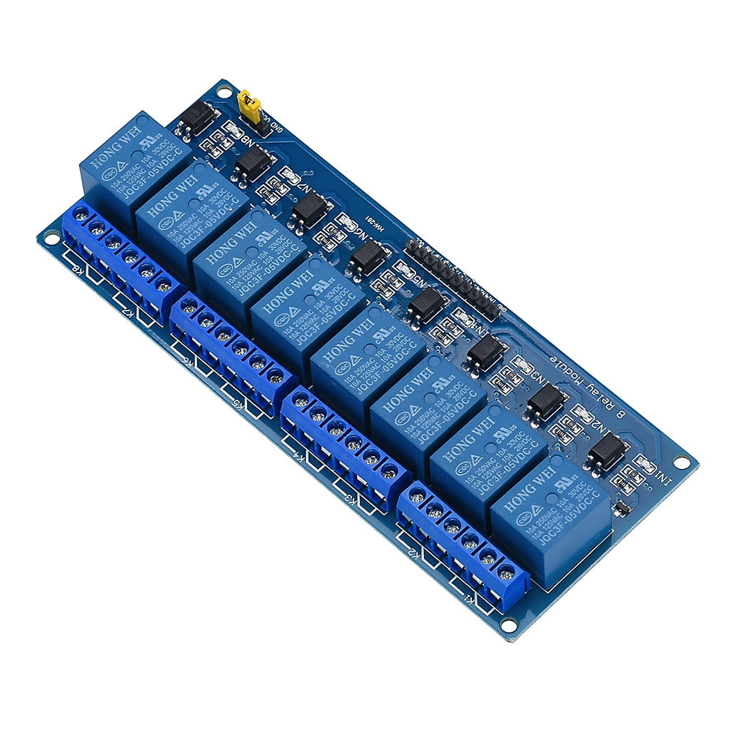 LBECLEY Smart Home Hub 5V with Photocoupler Pi Avr for 8 Arm Relay ...