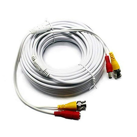 Five Star Cable 25ft 4/6/8/10 RG59 18/2 Siamese Video Power Security ...