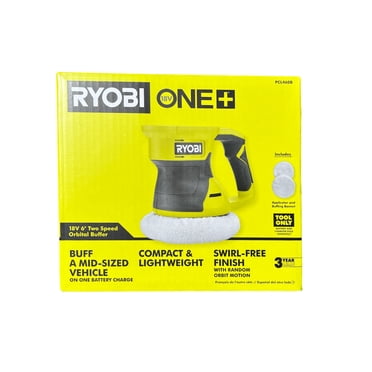 AutoRight 6" Variable Speed Buffer, Automotive Cleaner, Foam Pad ...