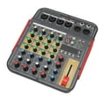Mini 4-Channel Sound Mixer with USB Interface, BT Connectivity, and ...