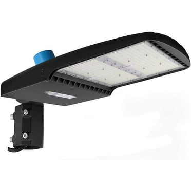 Lumark Caretaker Dusk to Dawn Hardwired LED Silver Area Light - Walmart.com