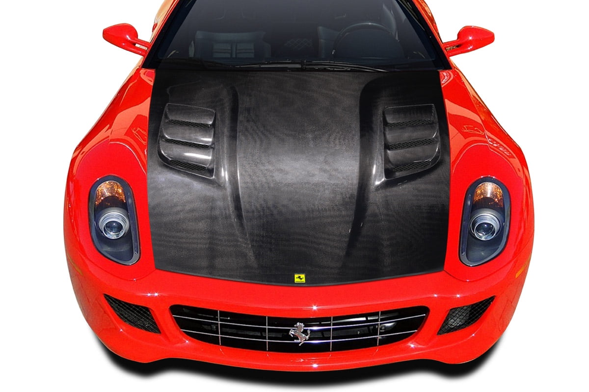 2006-2012 Ferrari 599 Carbon AF-1 Race Hood ( CFP ) - 1 Piece - Walmart.com