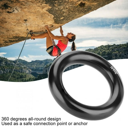 Loewten Aluminum Climbing Rappel Ring, Rappel Ring, Working At Heights ...