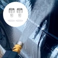 Heavy Duty 1/4 Quick Disconnect High Pressure Water Shower Sprayer ...