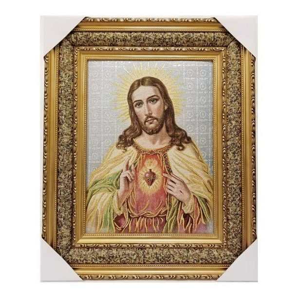 Scared Heart Of Jesus Tapestry - Walmart.com