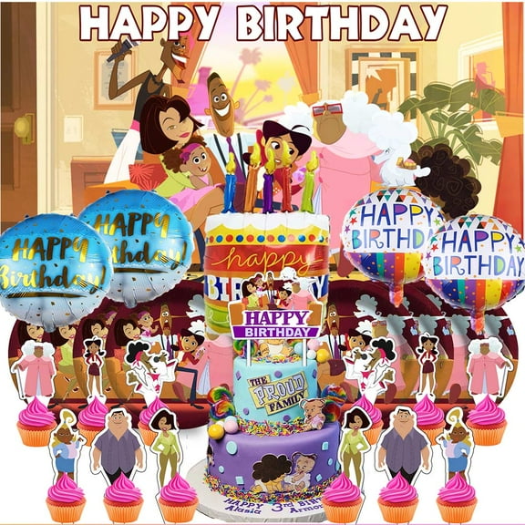 Ms Rachel Birthday Party Supplies Balloons Paper Plates Decoration Cake ...