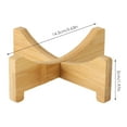 Wooden Bench Riser For Indoor Plants,Natural Acacia Planting Base ...