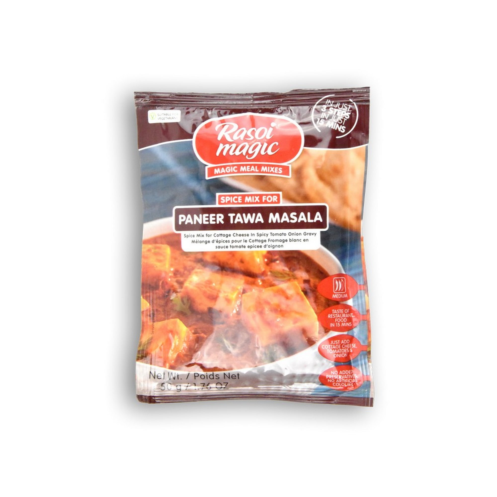 RASOI MAGIC Paneer Tawa Masala - 50 Grams (1.76oz) - Walmart.com