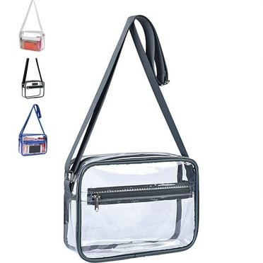 12x12x6 inch PVC Tote Pack Bag Transparent See Through Clear Tote For ...