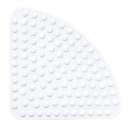 Corner Shower Mat Non Slip - 54 x 54cm Sector Anti Slip Quadrant Shower ...