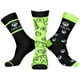 Xbox Socks Men's Video Game Gaming Logo Patterns 3 Pack Crew Socks ...