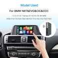 AUTOABC Wireless CarPlay/Android Auto Module for BMW CIC System (1/2/3 ...