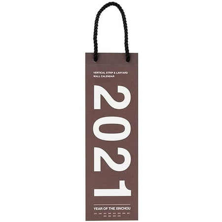 It is Professional Design.Simplicity Rope Wall Calendar 2021 Decoration ...