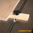 POWERTEC Miter Slot Hardware Kit (Slot Bars, Brass Star Knobs, Screws ...